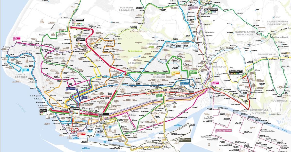 Le Havre Seine Métropole présente le nouveau réseau de transport LiA en ...